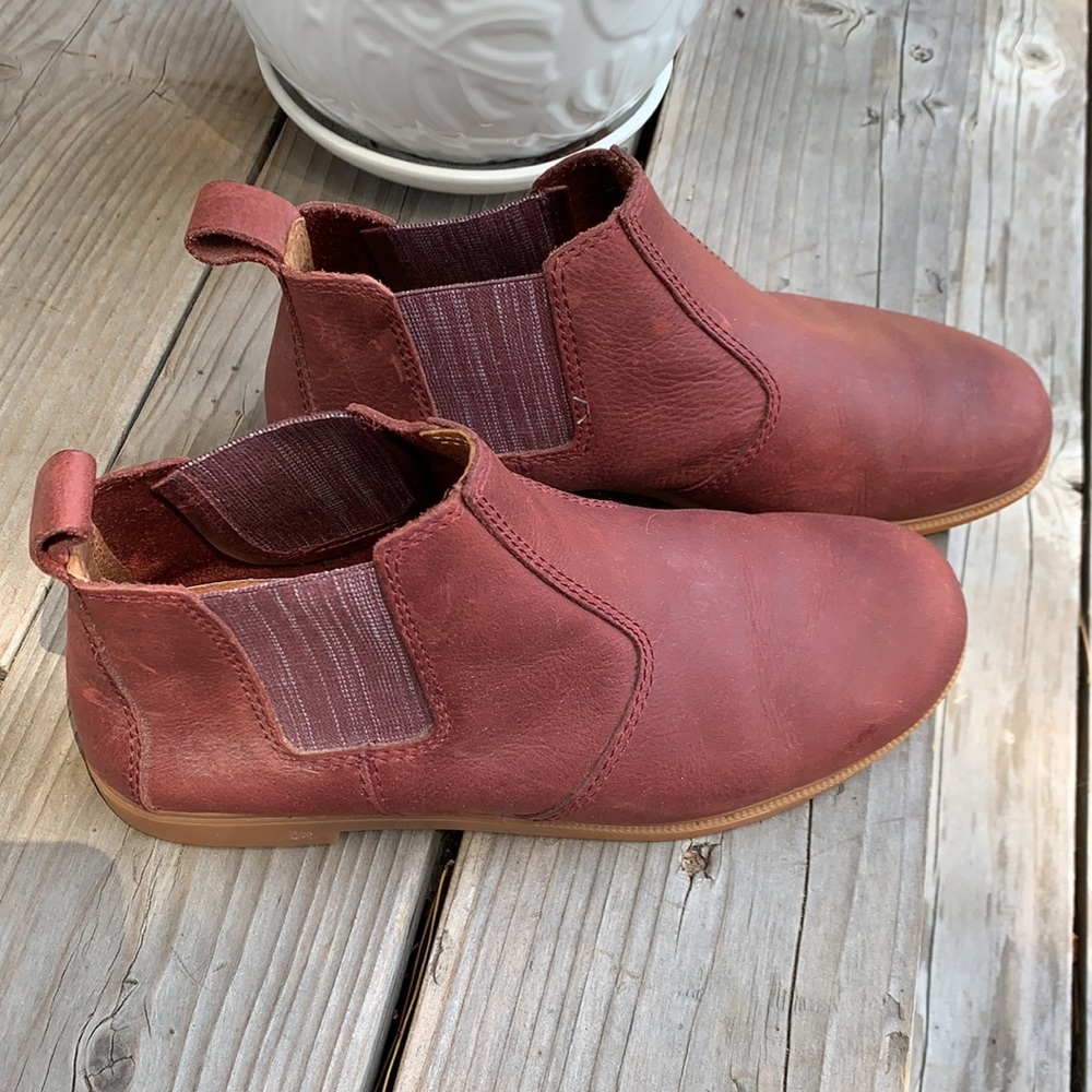 Kodiak Red Sea Slip On Ankle Boots - Gem